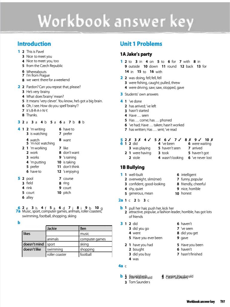 Project 4th Edition Workbook 5 Answer Key PDF | PDF | Antarctica | Earth Sciences