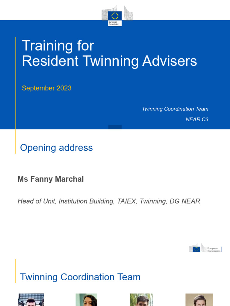 Twinning Procedures - Light - EN - Sept23 - FINAL | PDF | Technology ...