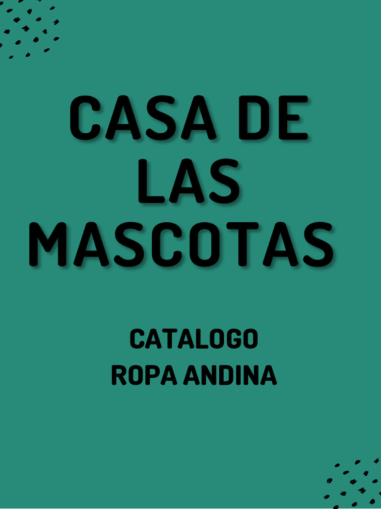 Catalogo Ropa Andina | PDF