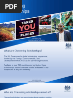 Chevening Scholarship Application Timeline 2025 | PDF | Finance & Money ...
