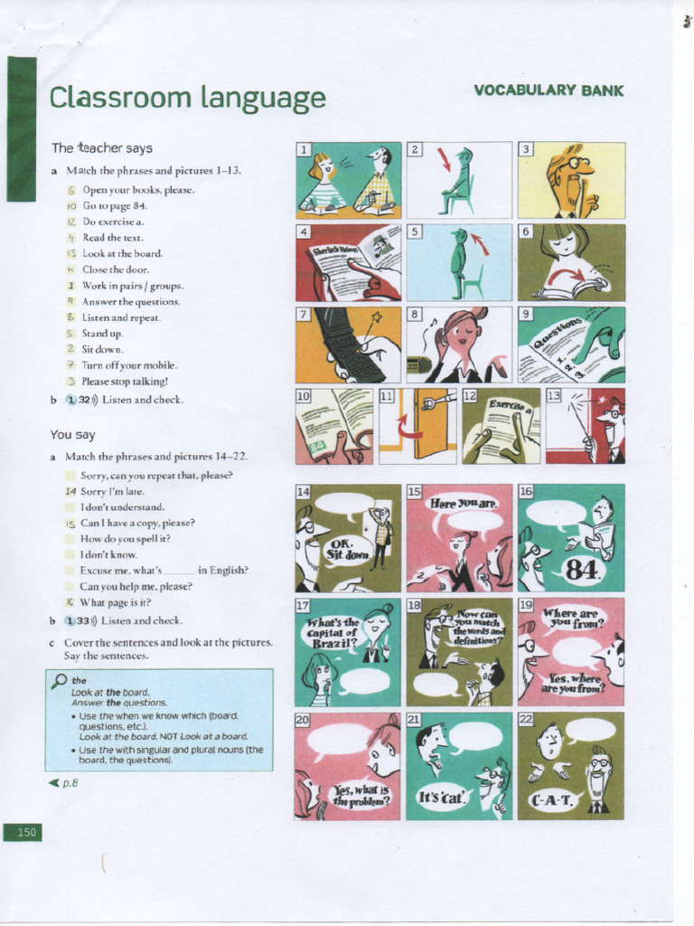 Classroom Language | PDF