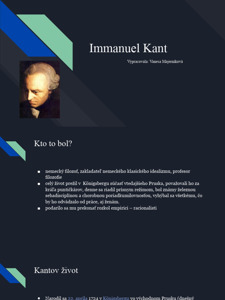 Immanuel Kant | PDF