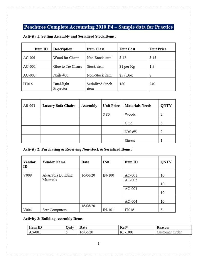 Peachtree Complete Accounting 2010 Guide | PDF | Payroll Tax | Payroll