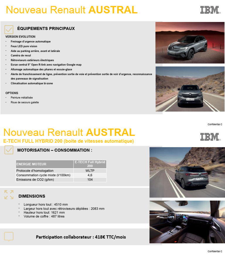 Renault Austral Preisliste Pdf