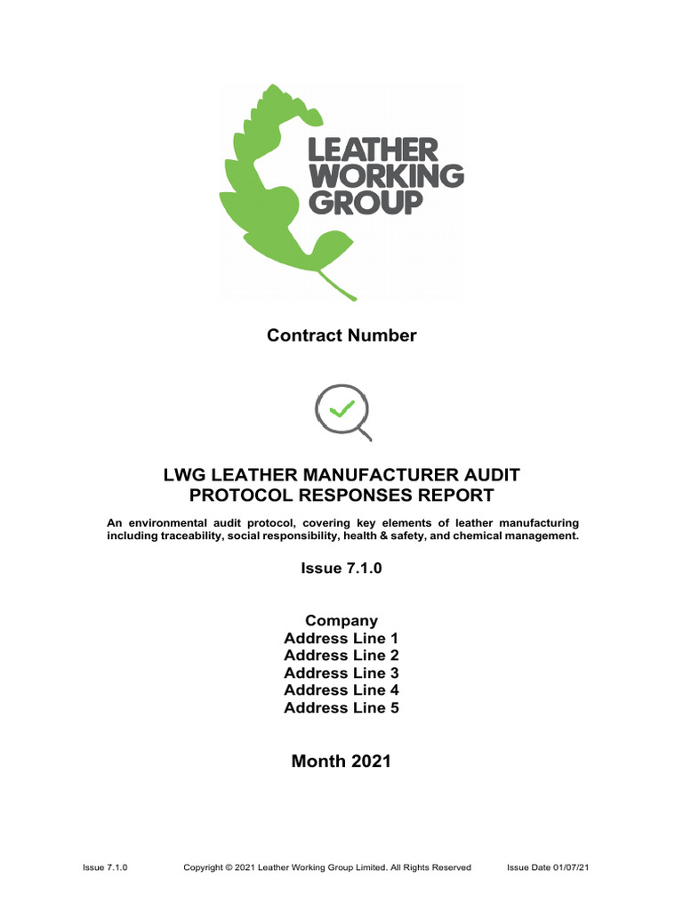 Audit Protocol 7.1.0 (Jun 2021) | PDF