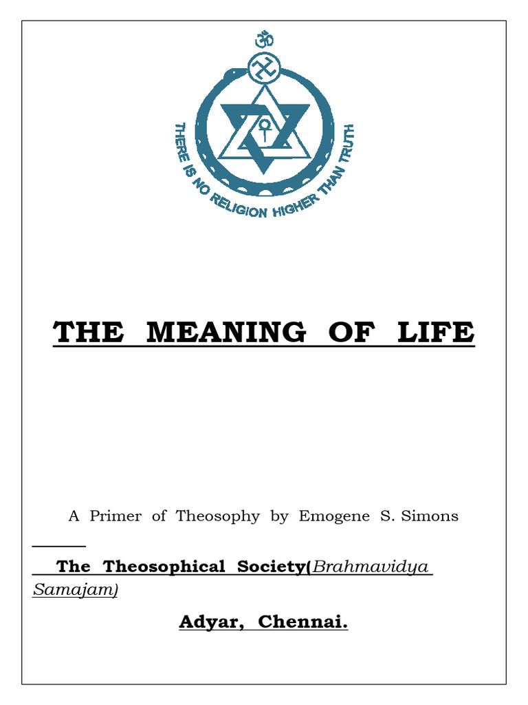 The Meaning of Life | PDF