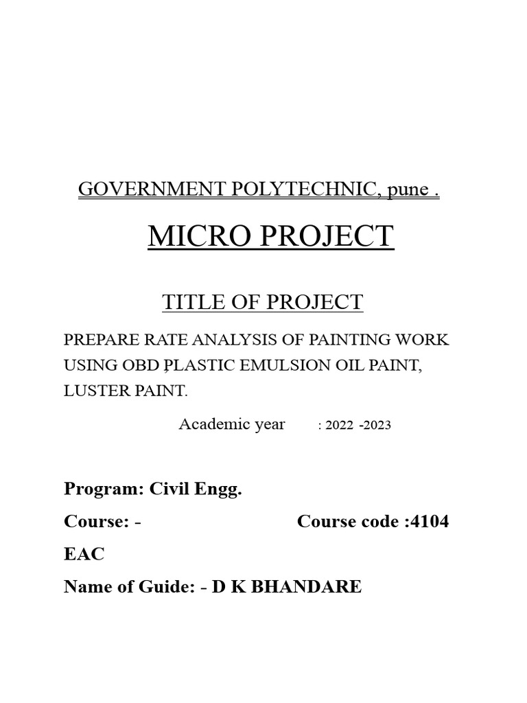 EAC Final | PDF | Cost | Concrete