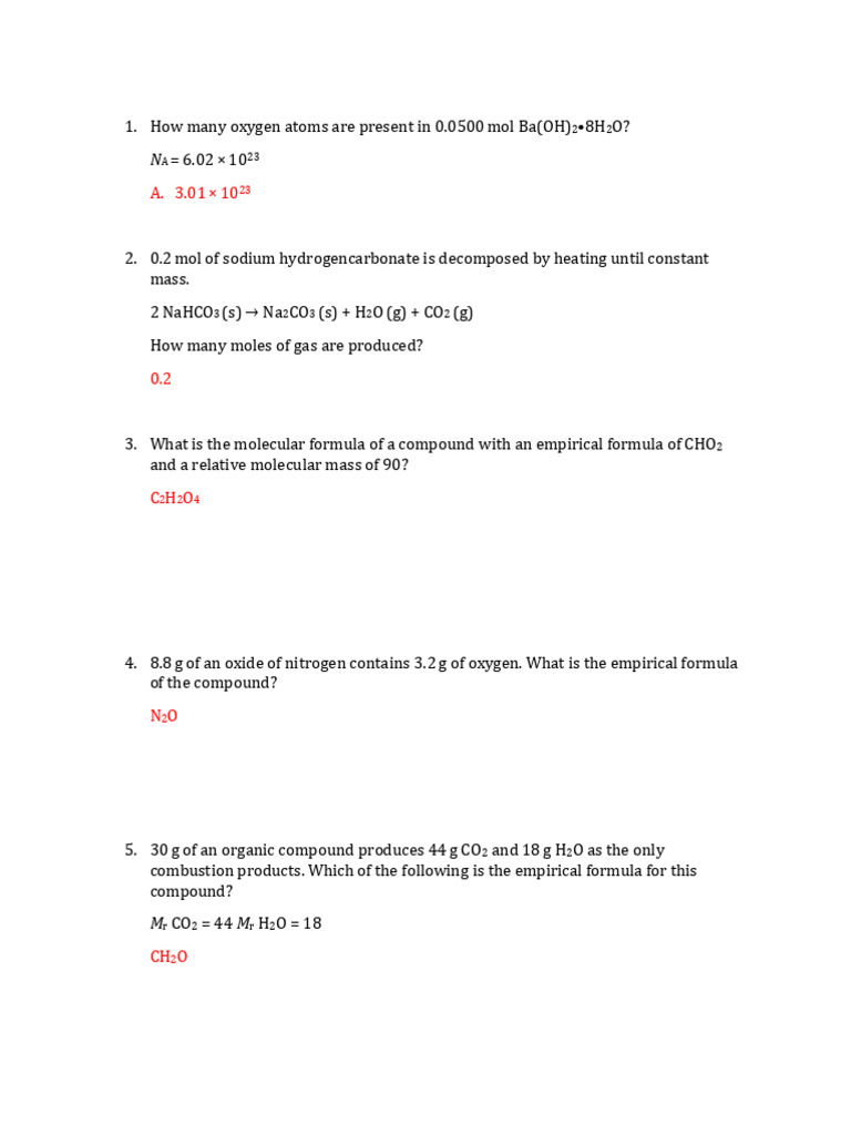 Mid Term 1 Revision | PDF