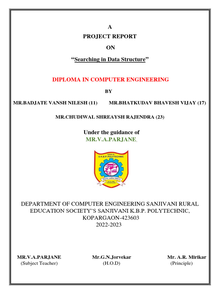 DSU Microproject | PDF | Data Structure | Algorithms