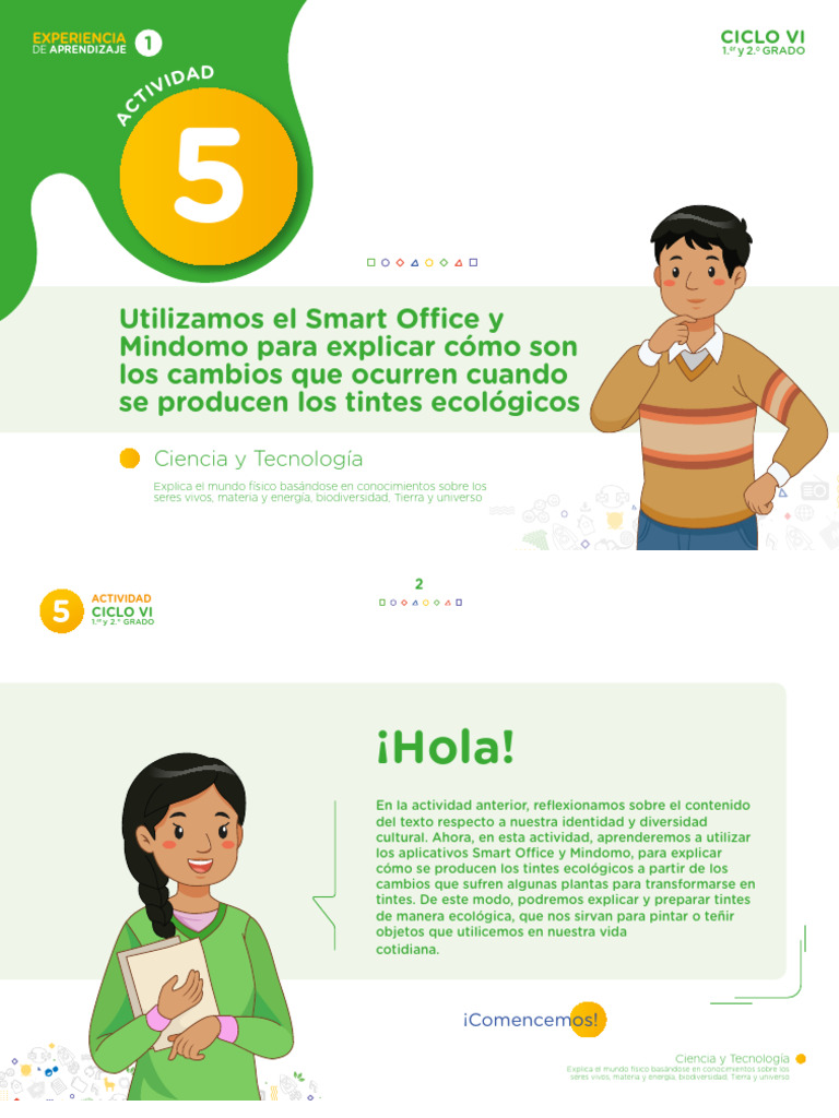 Actividad 5 Utilizamos El Smart Office y Mindomo para Explicar | PDF | Computadoras