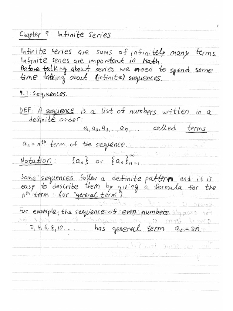 8 Sequences | PDF