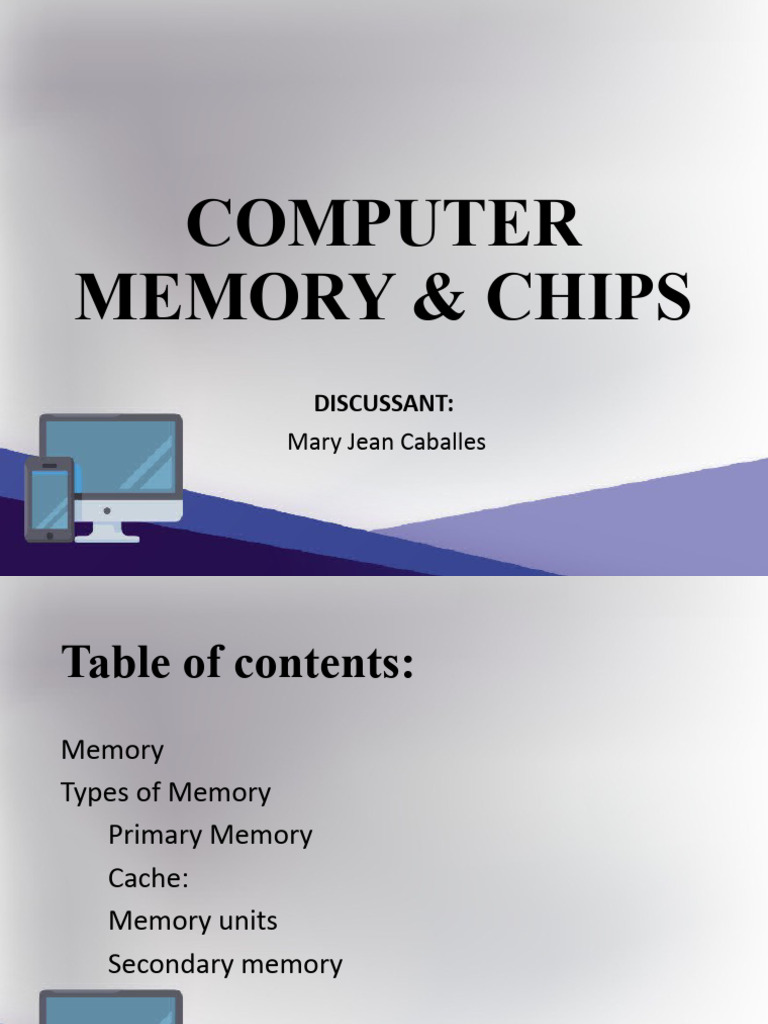 Understanding Computer Memory Types | PDF | Computer Data Storage | Read Only Memory