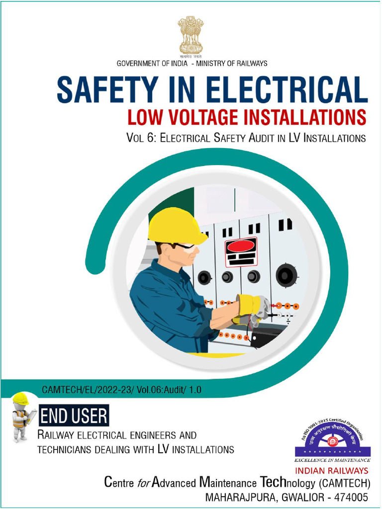 Volume 6 - Electrical Safety Audit in LV Installation | PDF | Safety ...