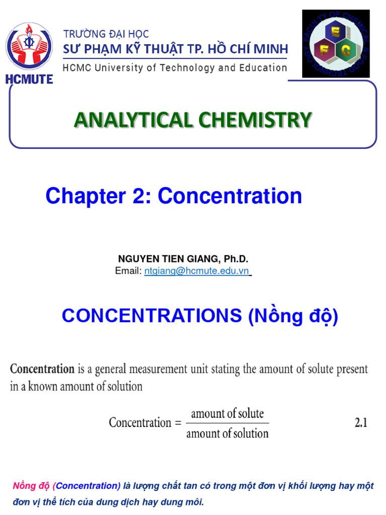 Chap 2. Concentration | PDF