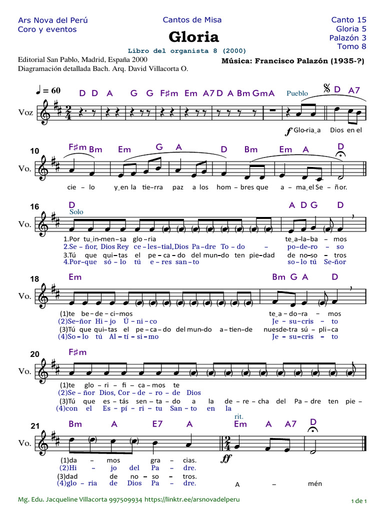 15 Gloria (D) (Palazón 3) | PDF