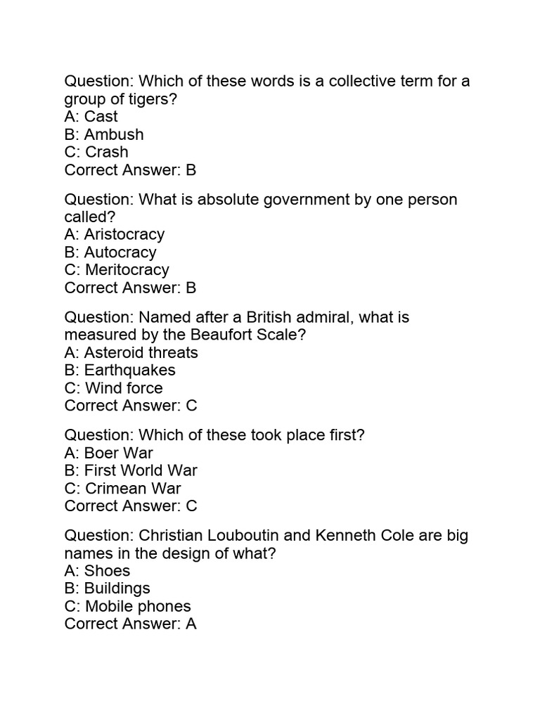 The Chase RP Questions | PDF