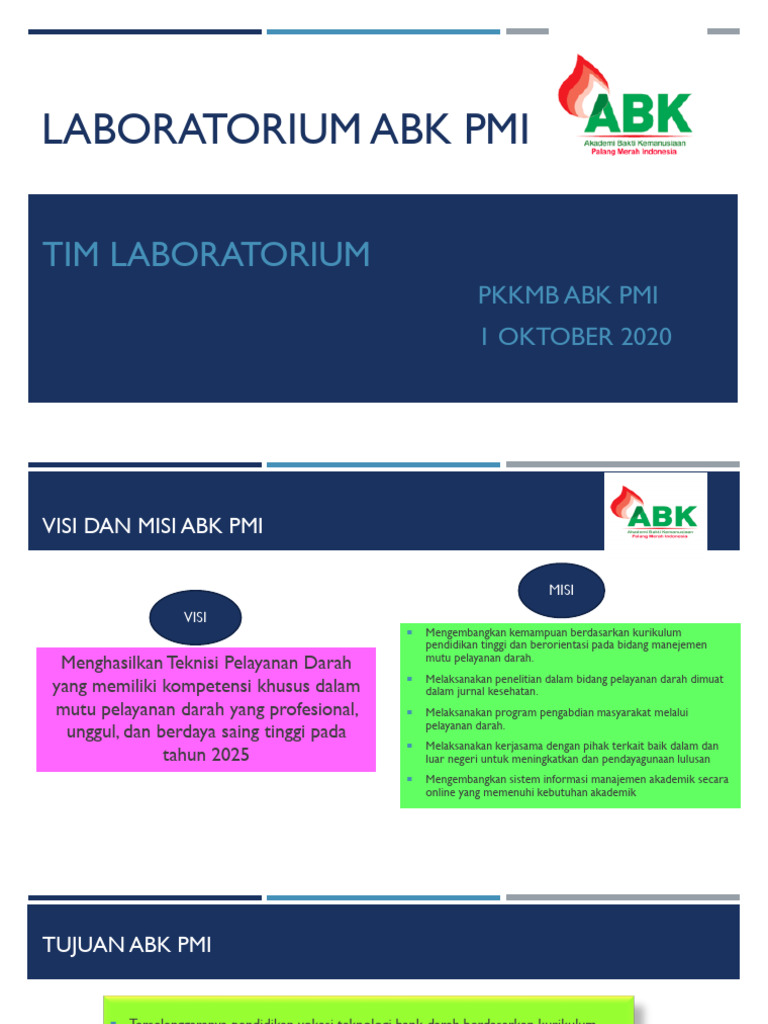 Share - PPT LABORATORIUM ABK PMI | PDF