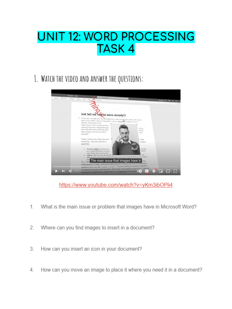 Word Processing | PDF | Paragraph | Word Processor