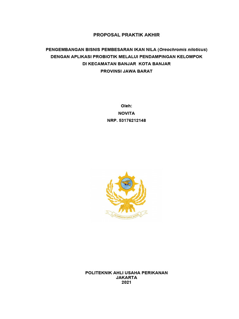 NOVITA - PROPOSAL PA (Final) | PDF