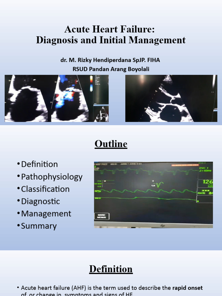 AHF - Dr. Rizky SPJP | PDF
