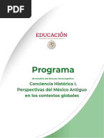 Cuarto Semestre.-Planeación Didáctica.-Conciencia-Histórica I | PDF | Enseñando | Evaluación