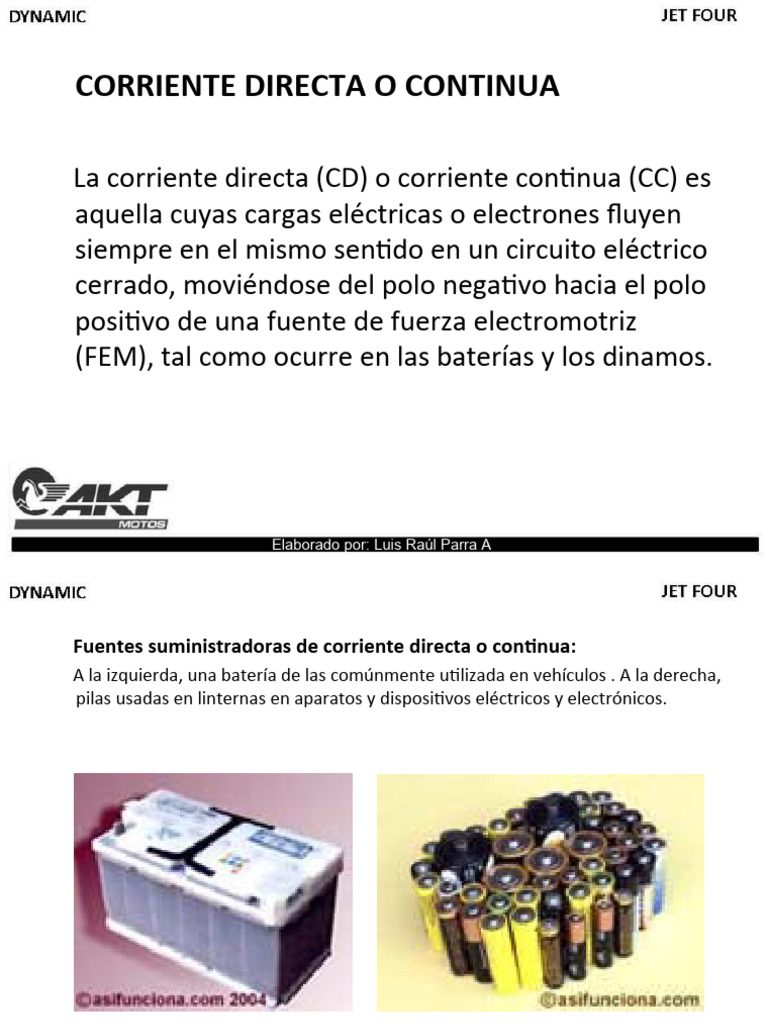 05.corriente Directa | PDF