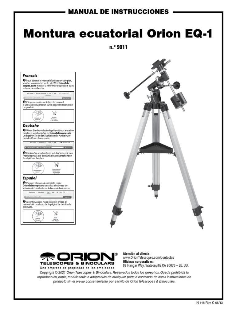 Orion Eq-1 | PDF
