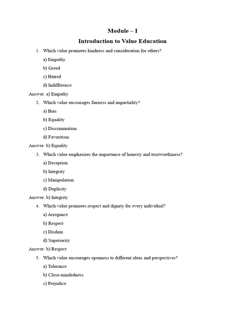 Uhv MCQ Final | PDF Uhv MCQ Final | PDF