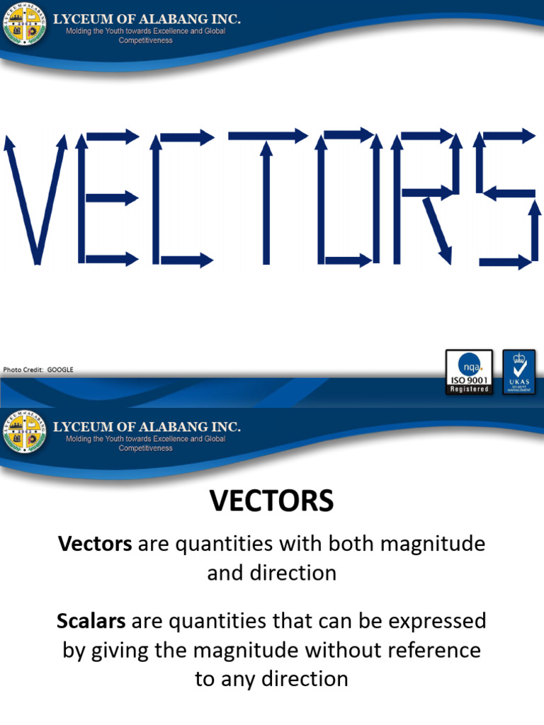 P6.1 Vectors | PDF | Euclidean Vector | Geometry