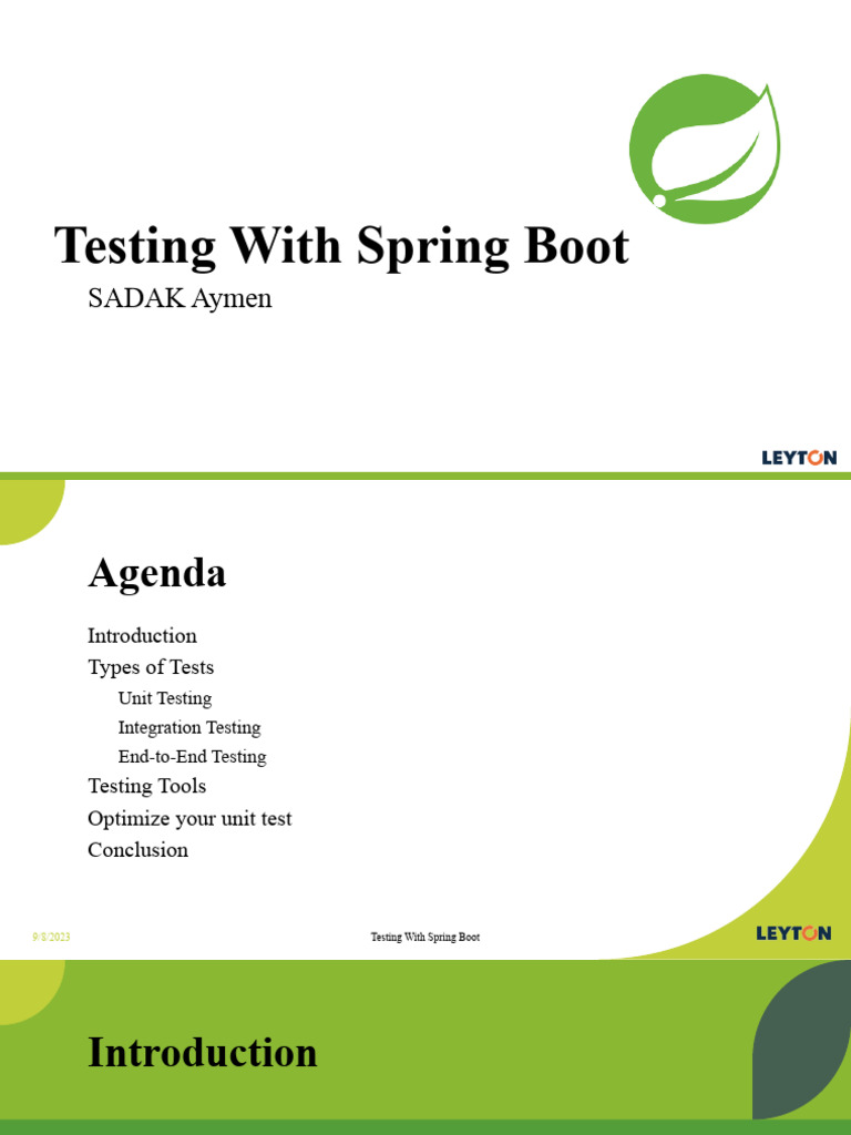 Spring Boot Testing | PDF