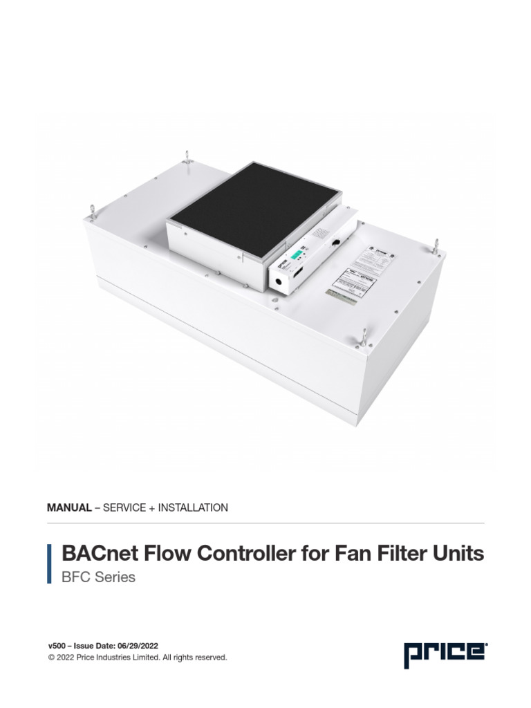 BFC Bacnet Flow Controller Manual | PDF | Network Switch | Computer Network