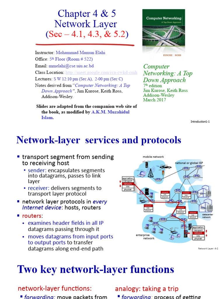 Networking for Computer Science Students | PDF | I Pv6 | Internet Protocols