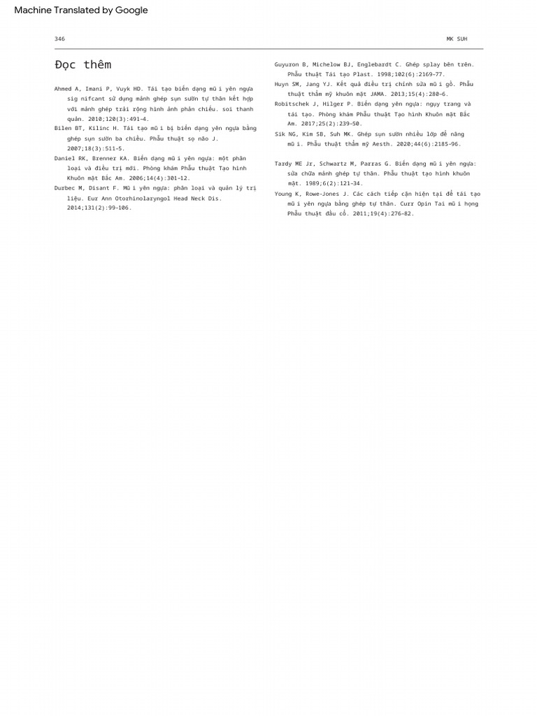 State of The Art Rhinoplasty Techniques - Perspectives From Korean Masters (2021, Springer ...