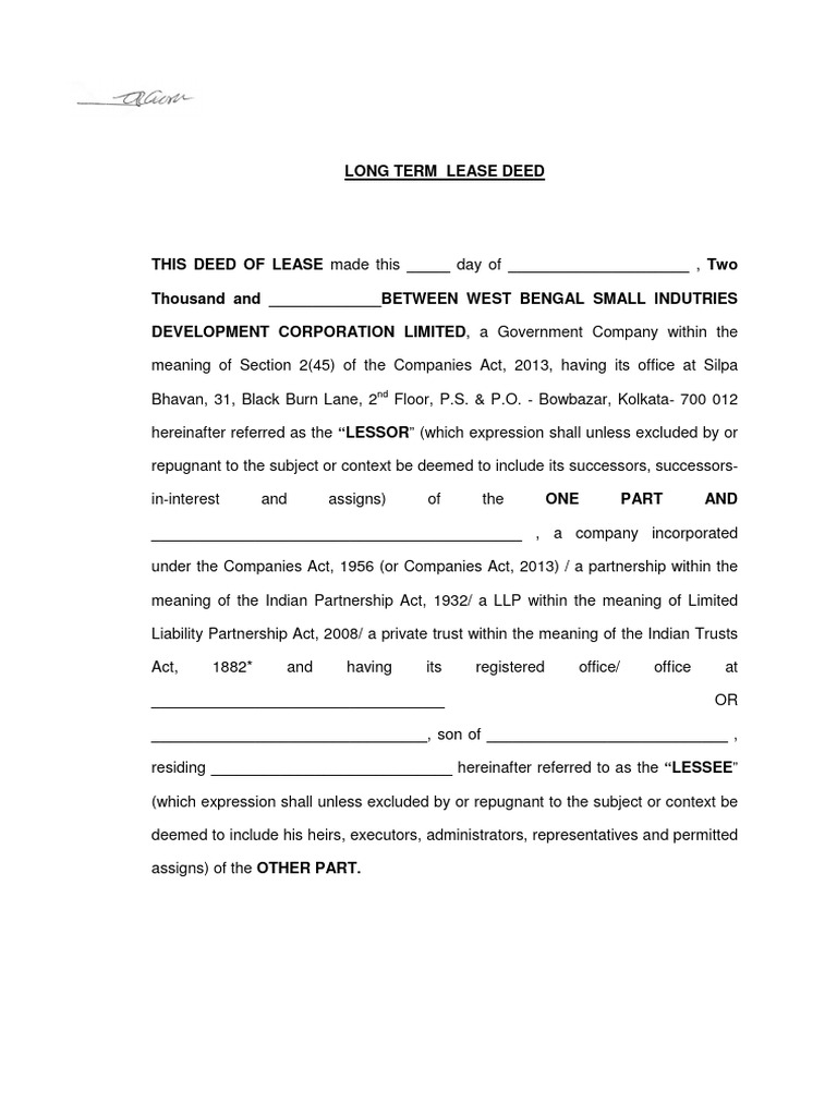 Lease Agreement for Enterprises | PDF | Lease | Private Law
