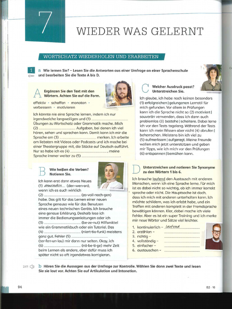 Kontext B2.2 (Arbeitsbuch) | PDF