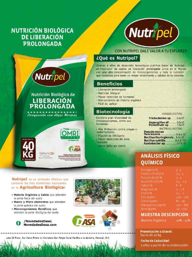 DASA FichaT Nutripel PDF Defi | PDF