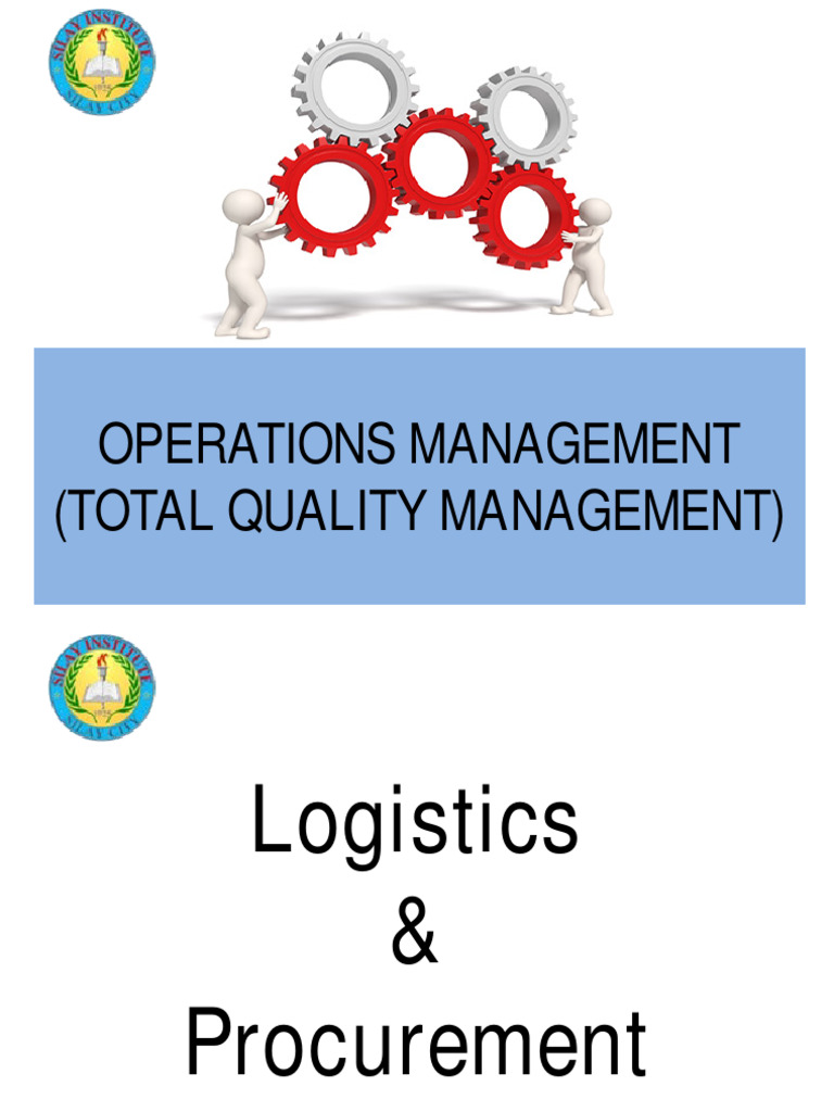 Operations Management - Logistics and Procurement | PDF | Logistics ...
