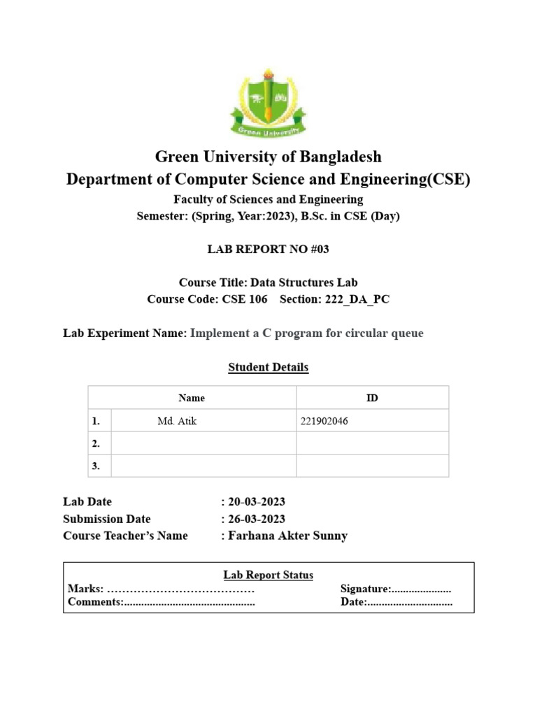 Atik | PDF | Queue (Abstract Data Type) | Programming Paradigms