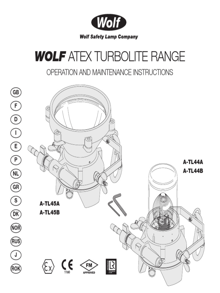 Atex Turbolite Multi | PDF | Bearing (Mechanical) | Electric Generator