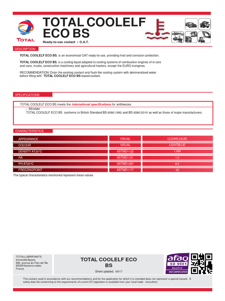 Total - Coolelf Eco BS - Ego - 201709 - en - 0 | PDF