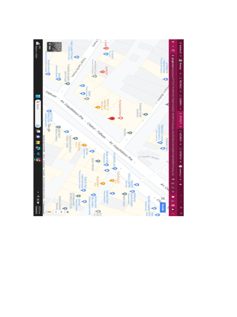 Croquis Chalco | PDF