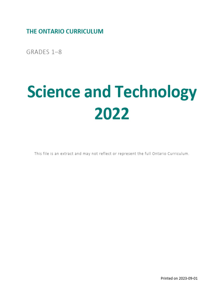 Science and Technology | PDF | Science, Technology, Engineering, And ...