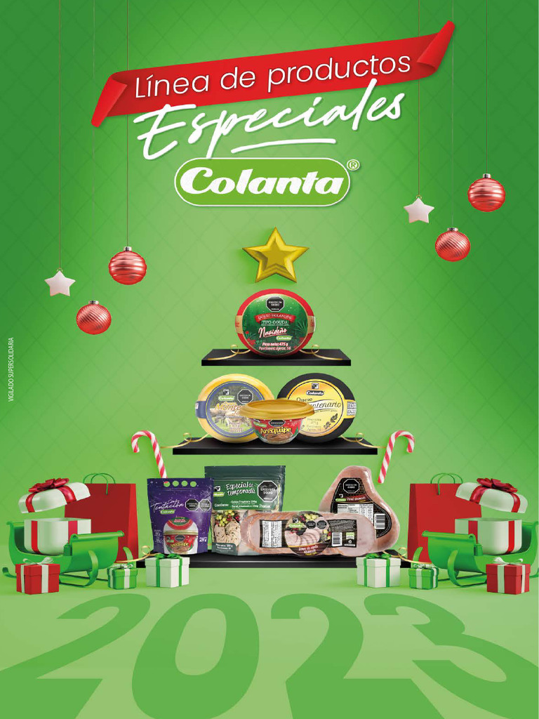 CATÁLOGO NAVIDAD COLANTA 2023 | PDF | Cerdo | jamón
