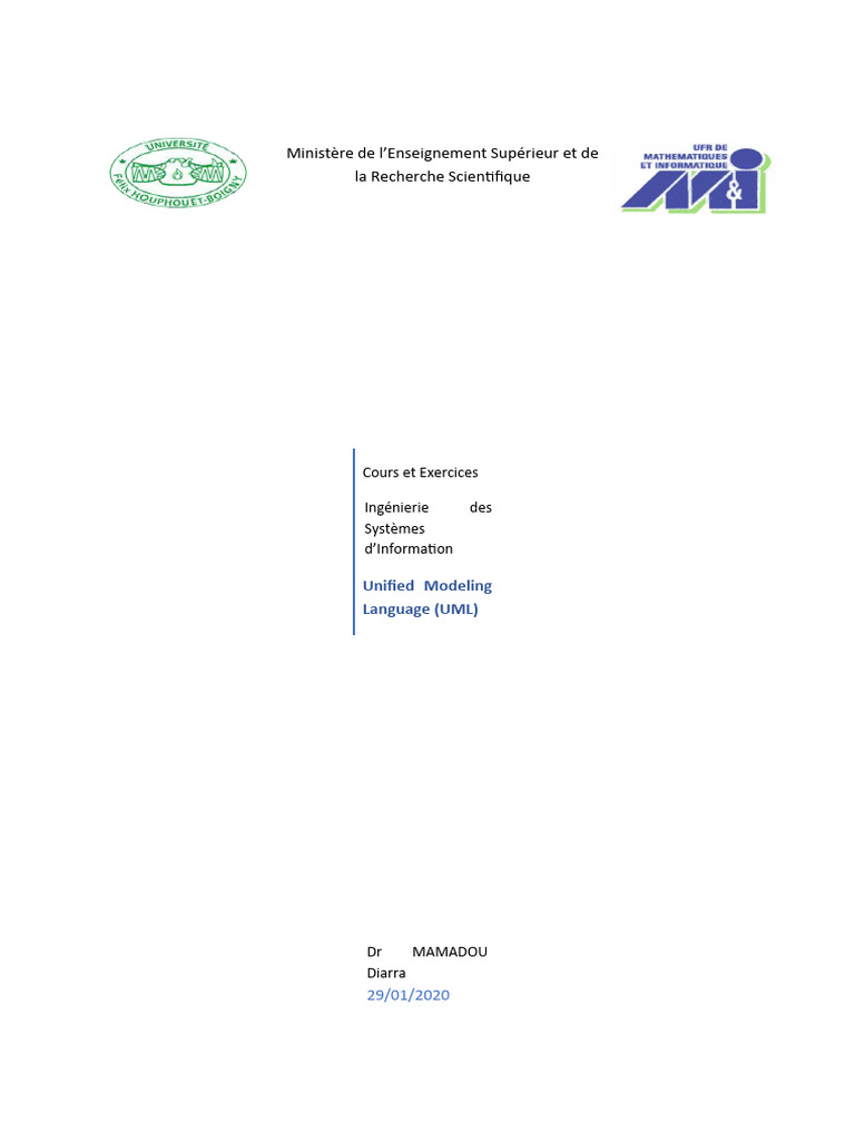 Exercices UML Diarra | PDF