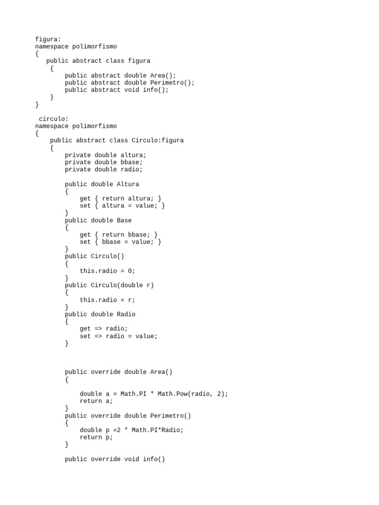 Codigo Clase 4 | PDF Codigo Clase 4 | PDF