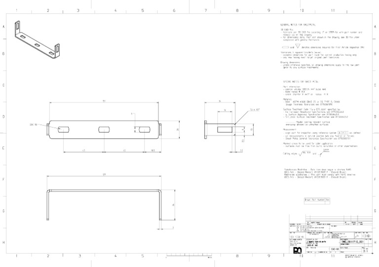 DWG - 0911710 - 001,001, Latch DR Lock | PDF