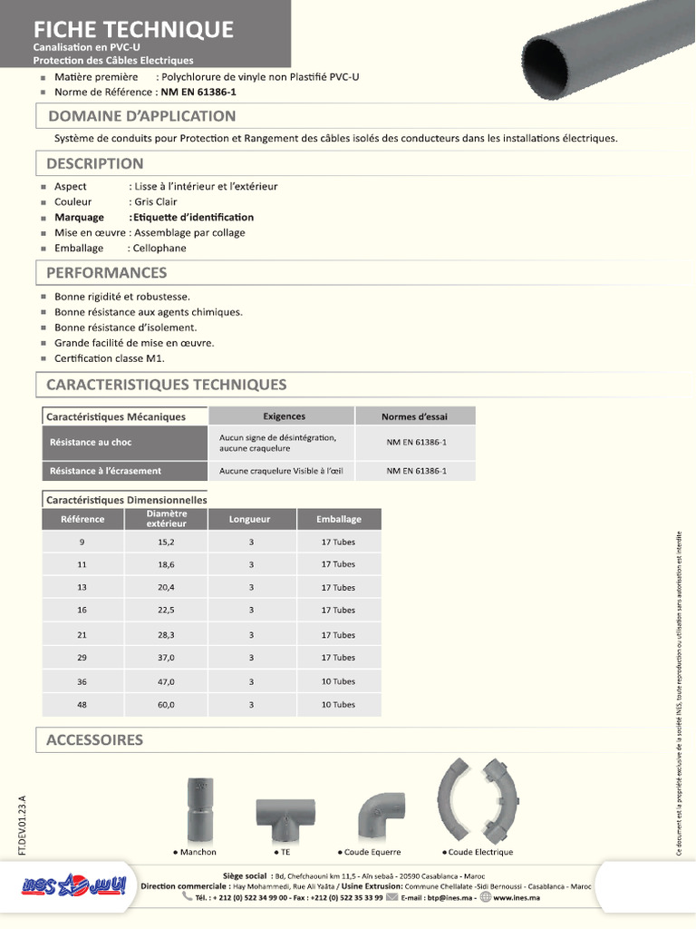 Tube PVC INES | PDF