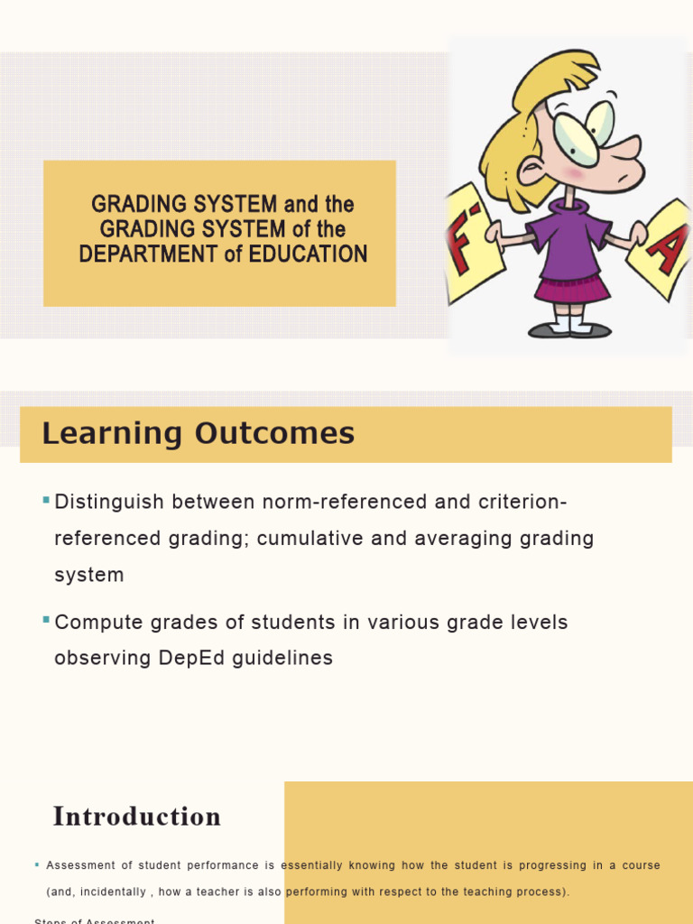 Fabular, Grading System .. Ail | PDF