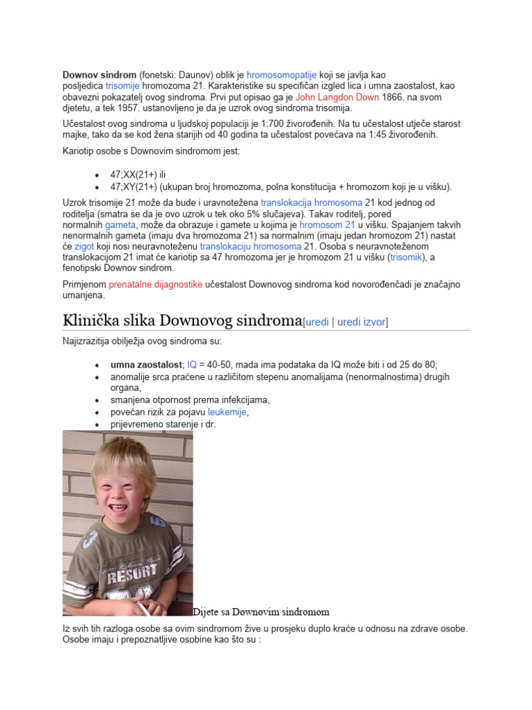 Downow Sindrom | PDF