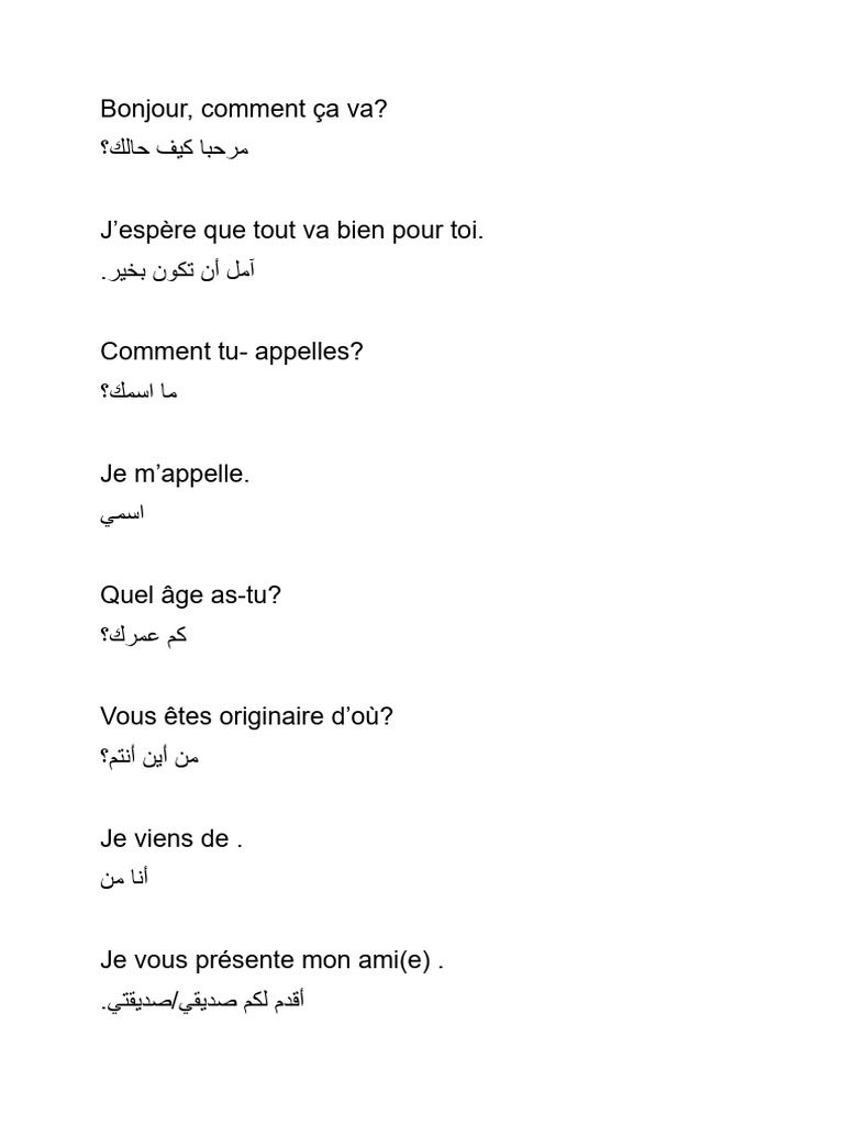 Conversation en français pour débutants | PDF | Livres de cuisine ...